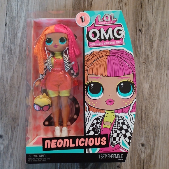 L.O.L. Surprise! | Toys | Lol Surprise Omg Neonlicious Fashion Doll ...